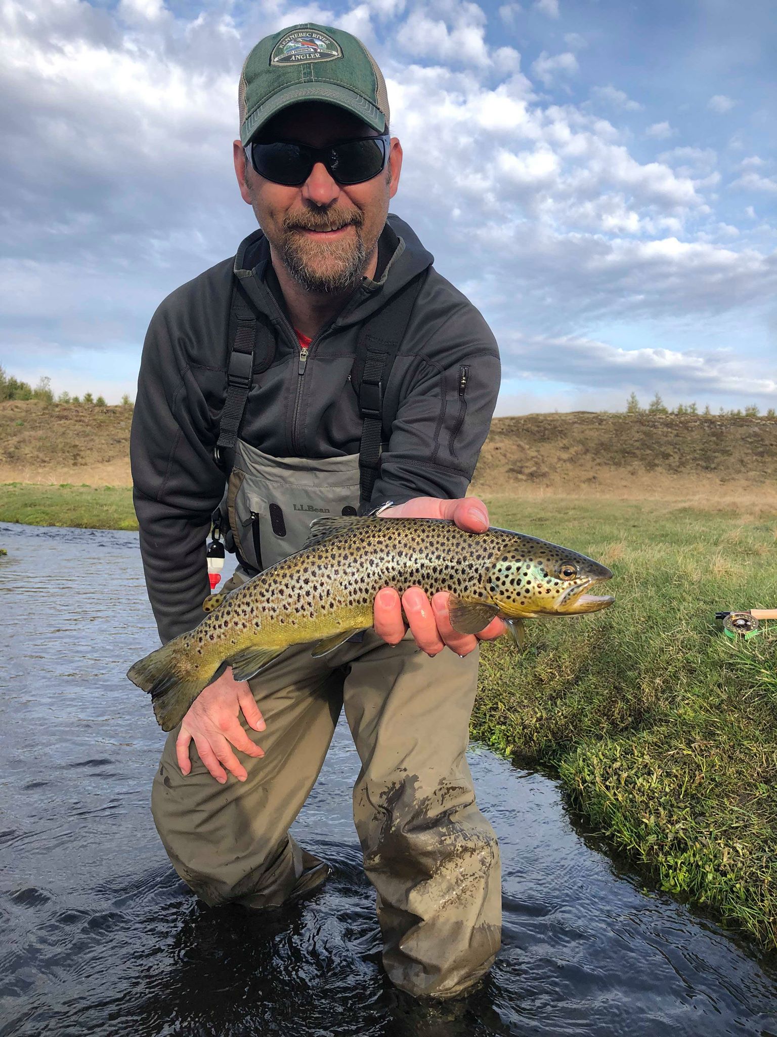 KRA Guide Greg Caruso, tearing it up in Iceland - Kennebec River Angler